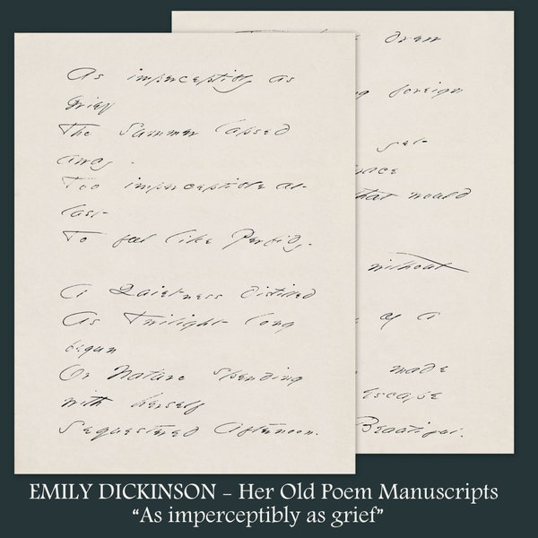 Emily Dickinson - Etsy