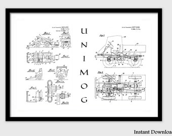 Unimog Poster - Etsy