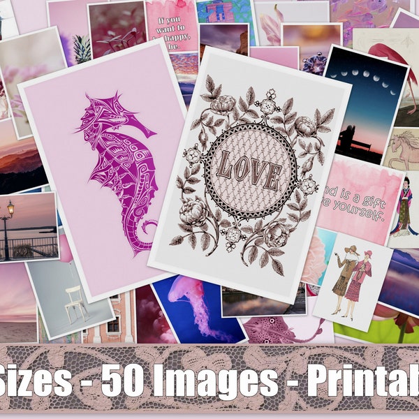 Pink Coquette Collage - Etsy