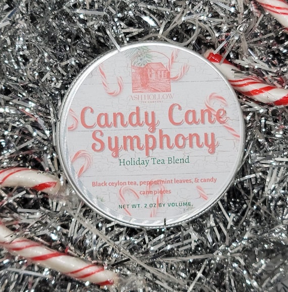 Candy Cane Symphony Loose Leaf Holiday Tea Blend: Hand Blended - Etsy