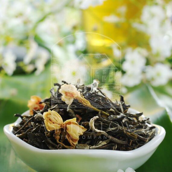 Chinese Jasmine Green Loose Leaf Tea: Earthy Grassy | Etsy