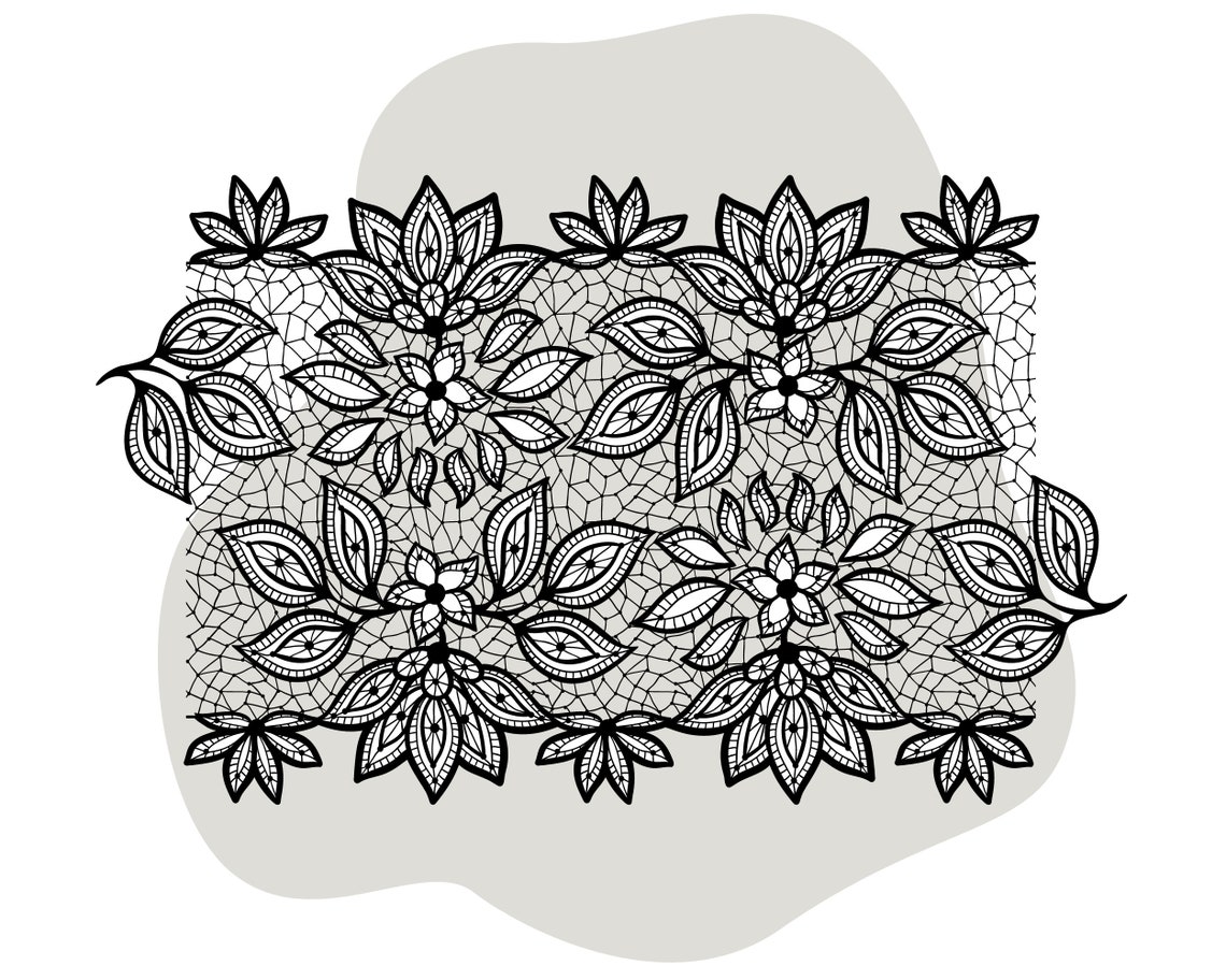 Lace Coloring Pages Printable Adult Lace Patterns Coloring Book 20 ...