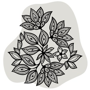 Lace Coloring Pages - Printable Adult Lace Patterns Coloring Book - 20 ...