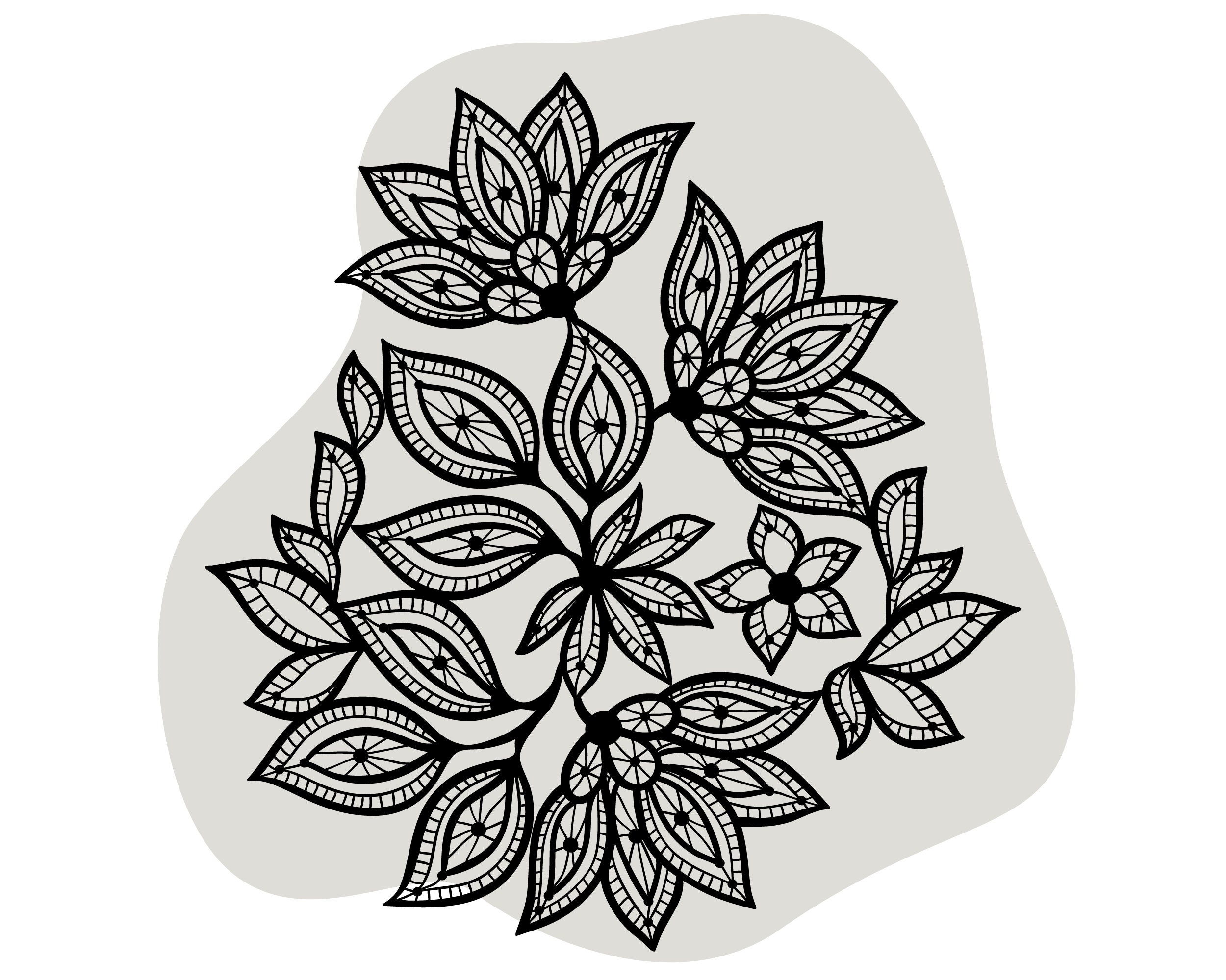 Lace Coloring Pages Printable Adult Lace Patterns Coloring Book 20 ...