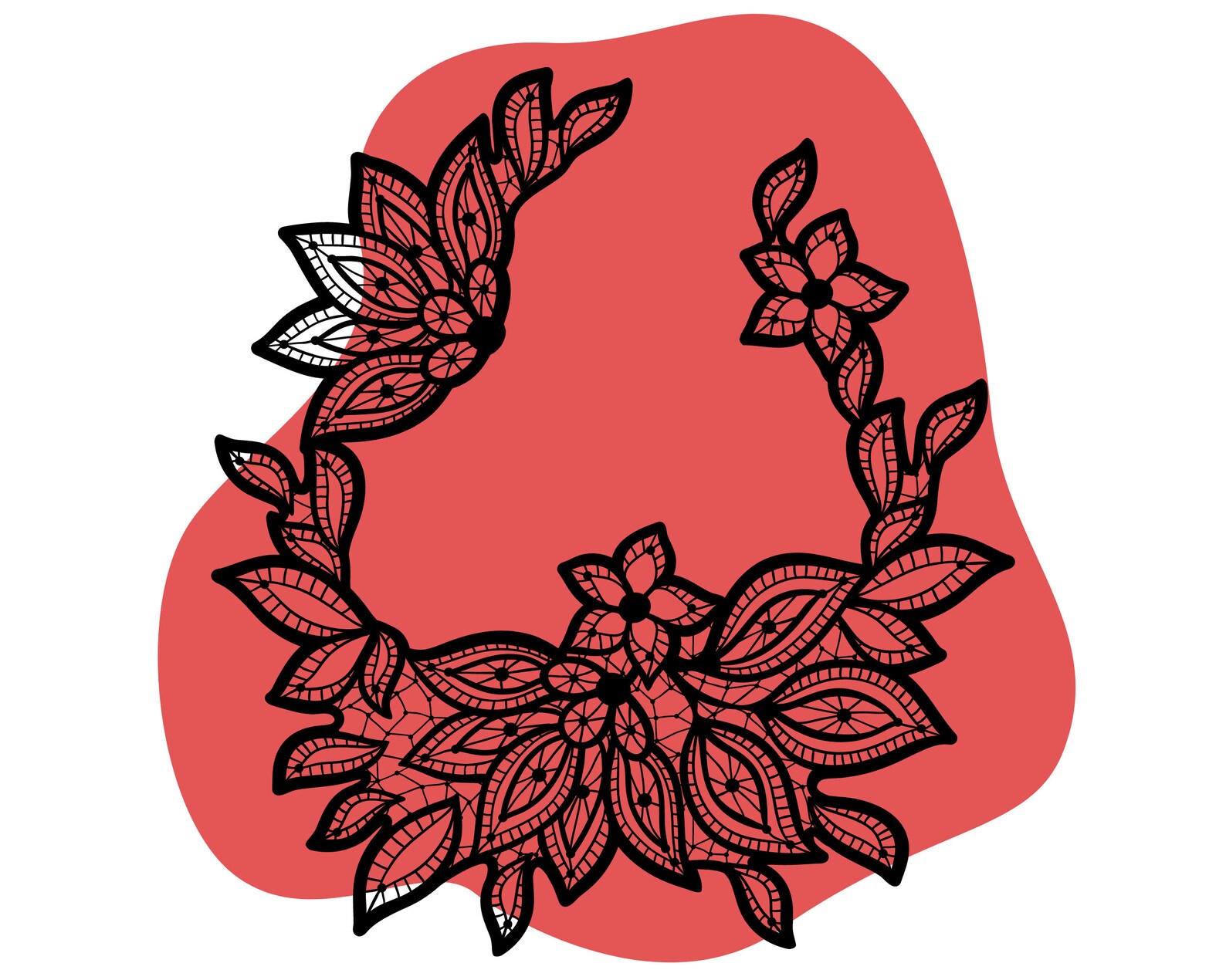 Lace Coloring Pages Printable Adult Lace Patterns Coloring Book 20 ...