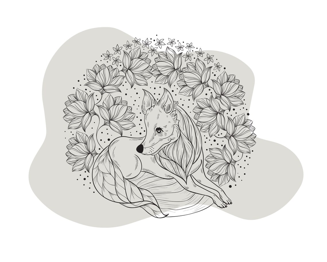 Animals Coloring Pages Printable Adult Animals Coloring Book 100 Pages ...