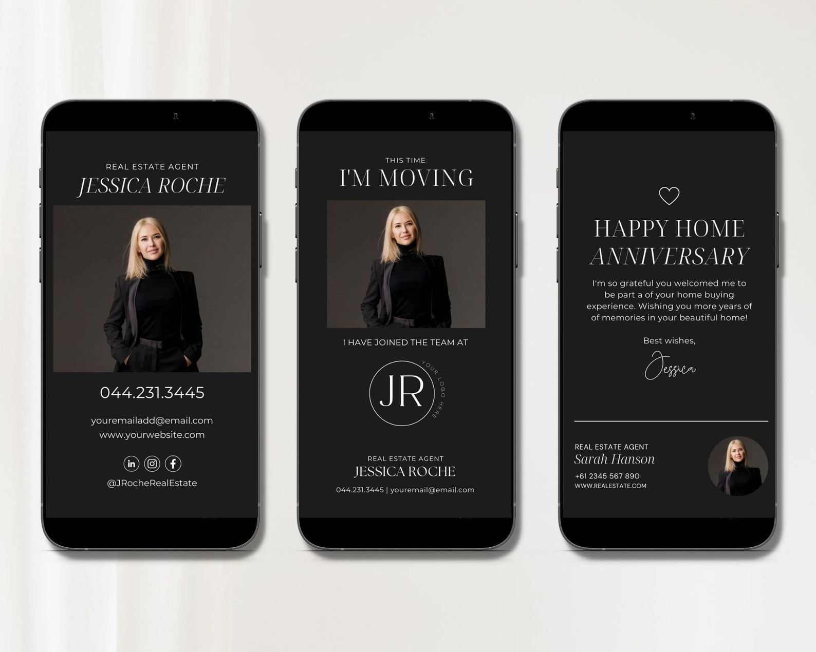 Textable Real Estate Marketing Bundle | Modern Realtor | Digital ...