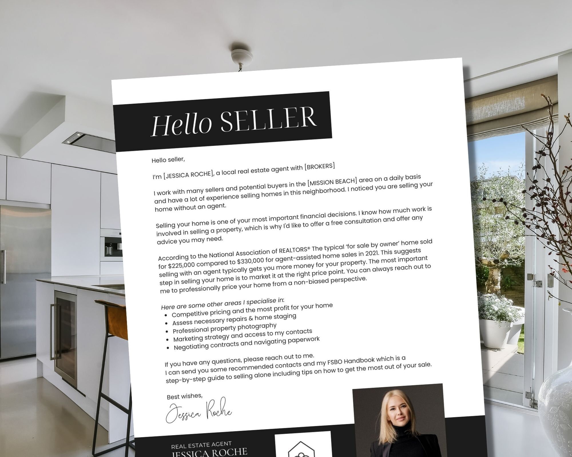 For Sale by Owner Letter Real Estate FSBO Letter Luxury Real Estate ...
