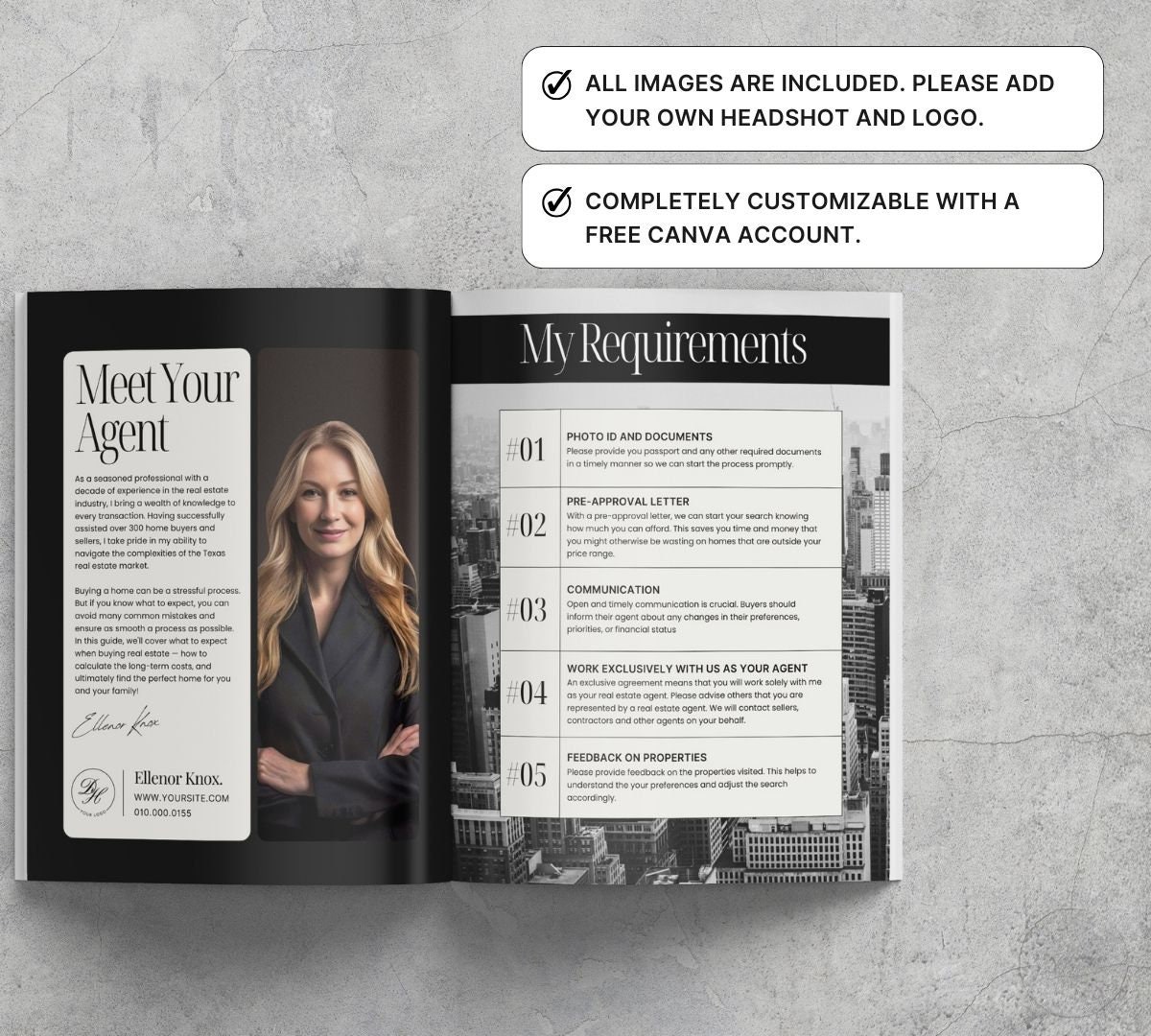 Luxury Real Estate New Client Packet | Home Buyer Packet | Real Estate ...