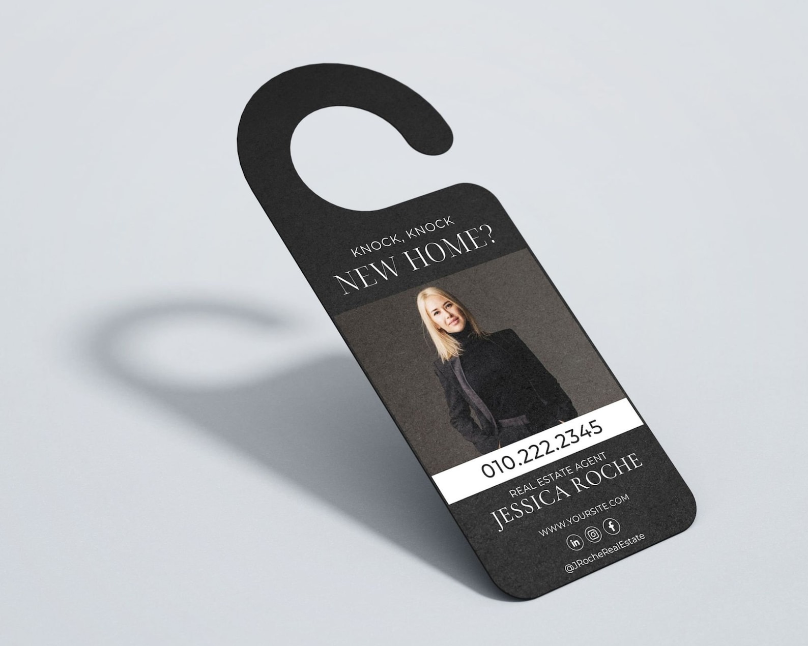 Luxury Real Estate Door Hanger Bundle | Realtor Door Knocking | Modern ...