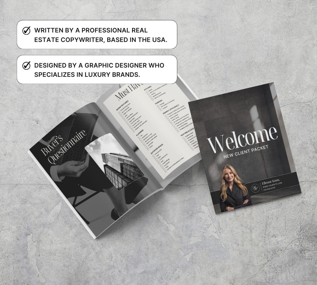 Luxury Real Estate New Client Packet | Home Buyer Packet | Real Estate ...
