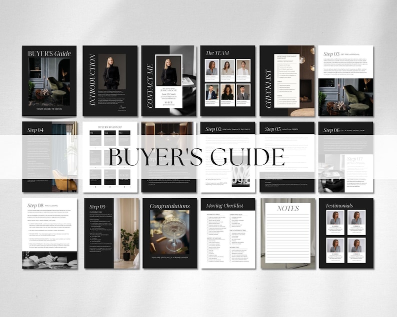 Real Estate Buyer and Seller Welcome Packet | Luxury Real Estate ...