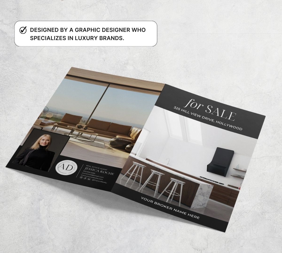 Luxury Real Estate Brochure | Property Brochure | Real Estate Marketing ...