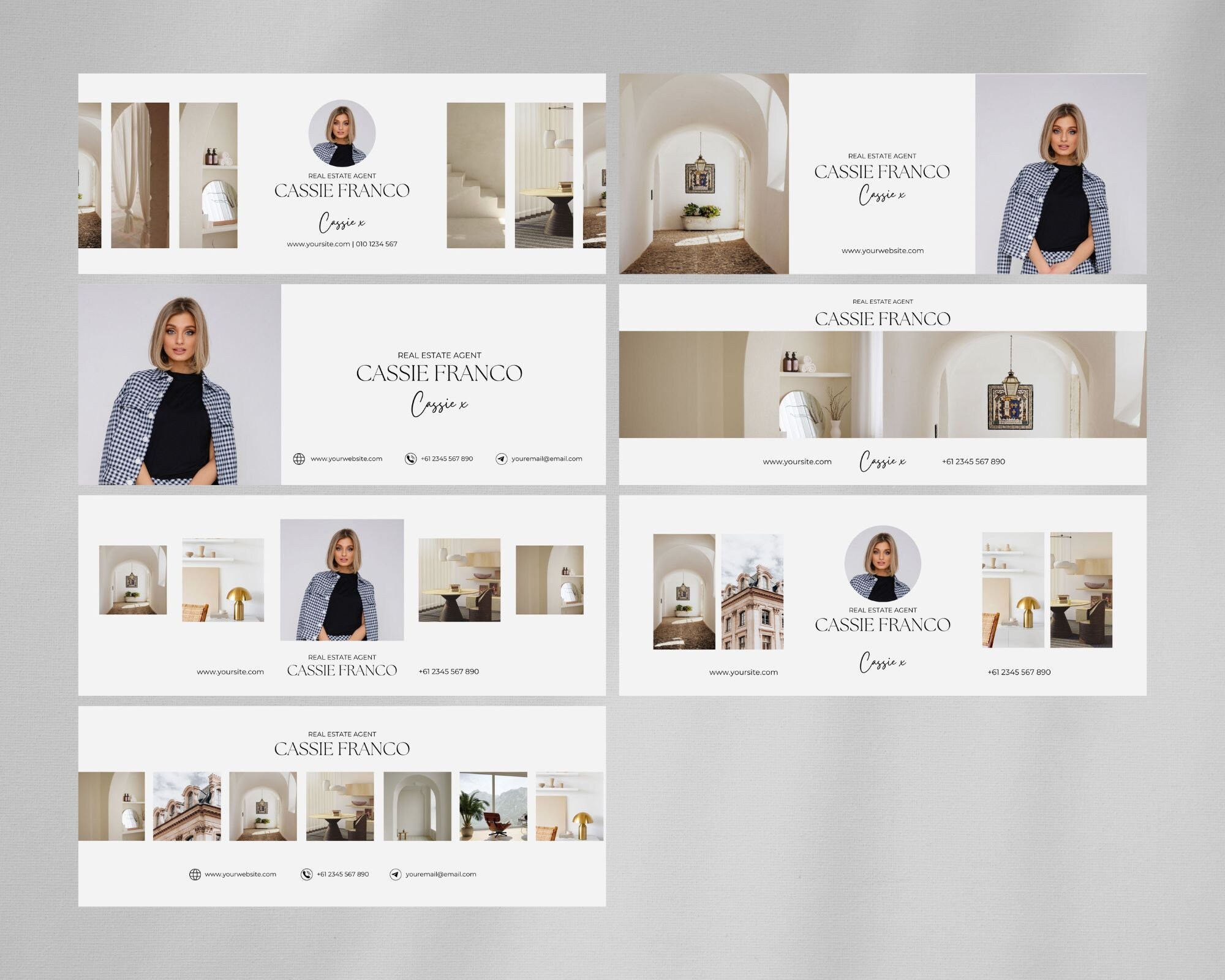 Real Estate Facebook Cover Bundle | Modern Real Estate Template ...