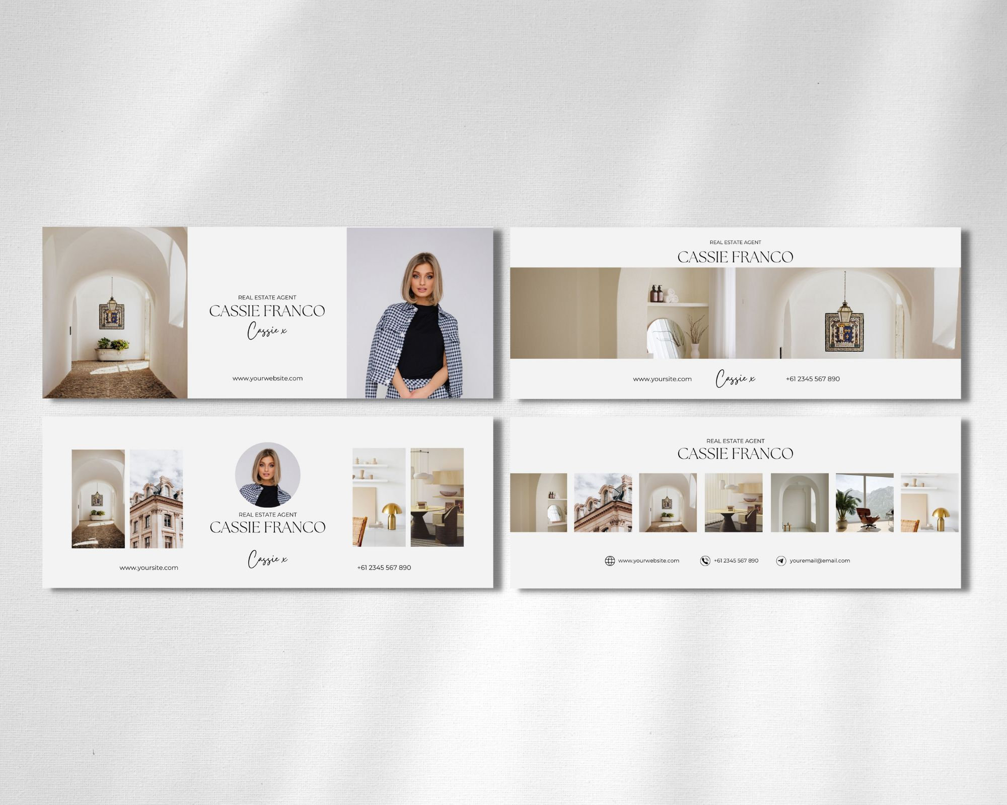 Real Estate Facebook Cover Bundle | Modern Real Estate Template ...