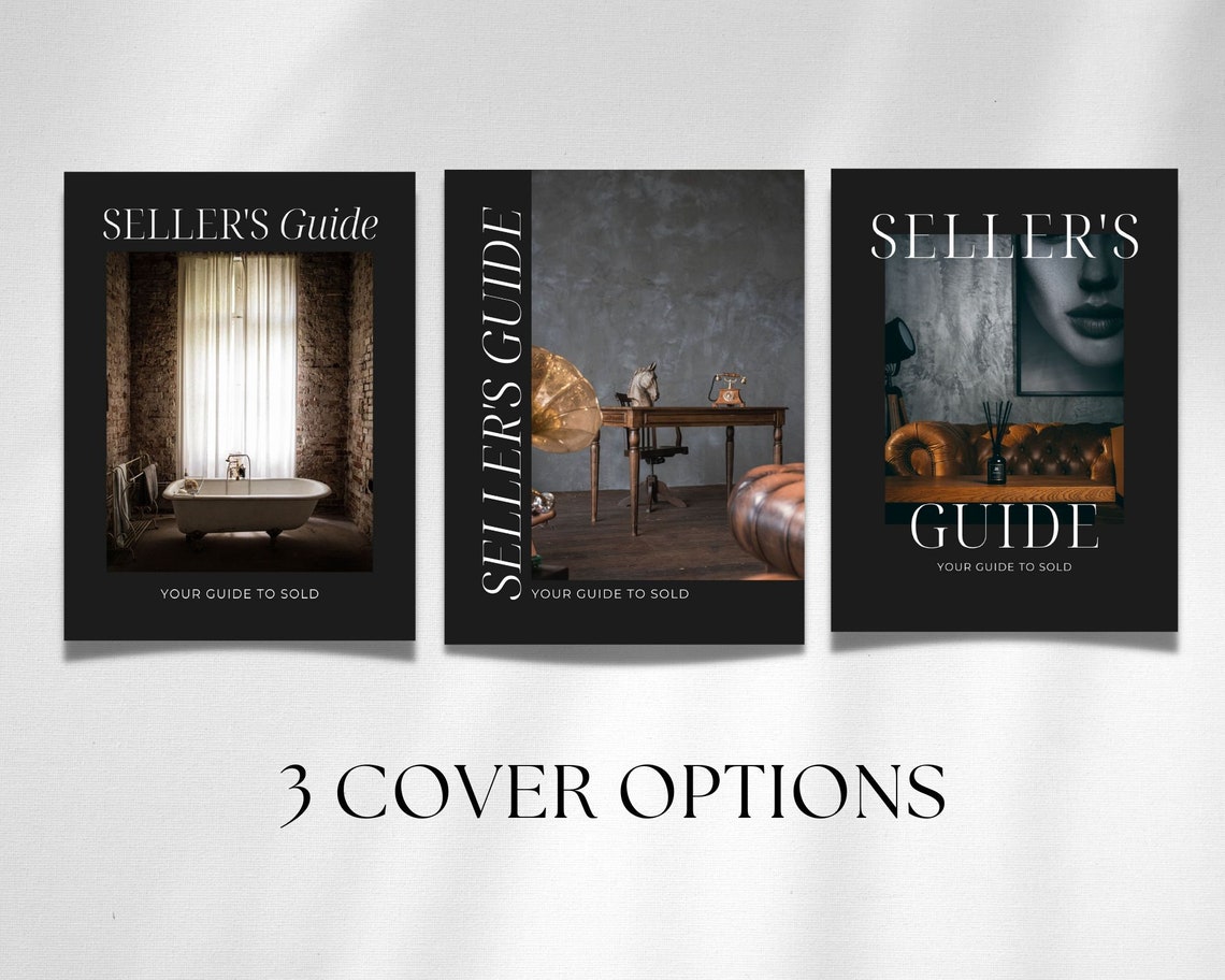 Real Estate Buyer and Seller Welcome Packet Luxury Real - Etsy