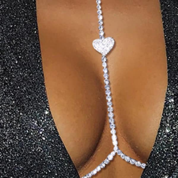 Sexy Body Chain Etsy
