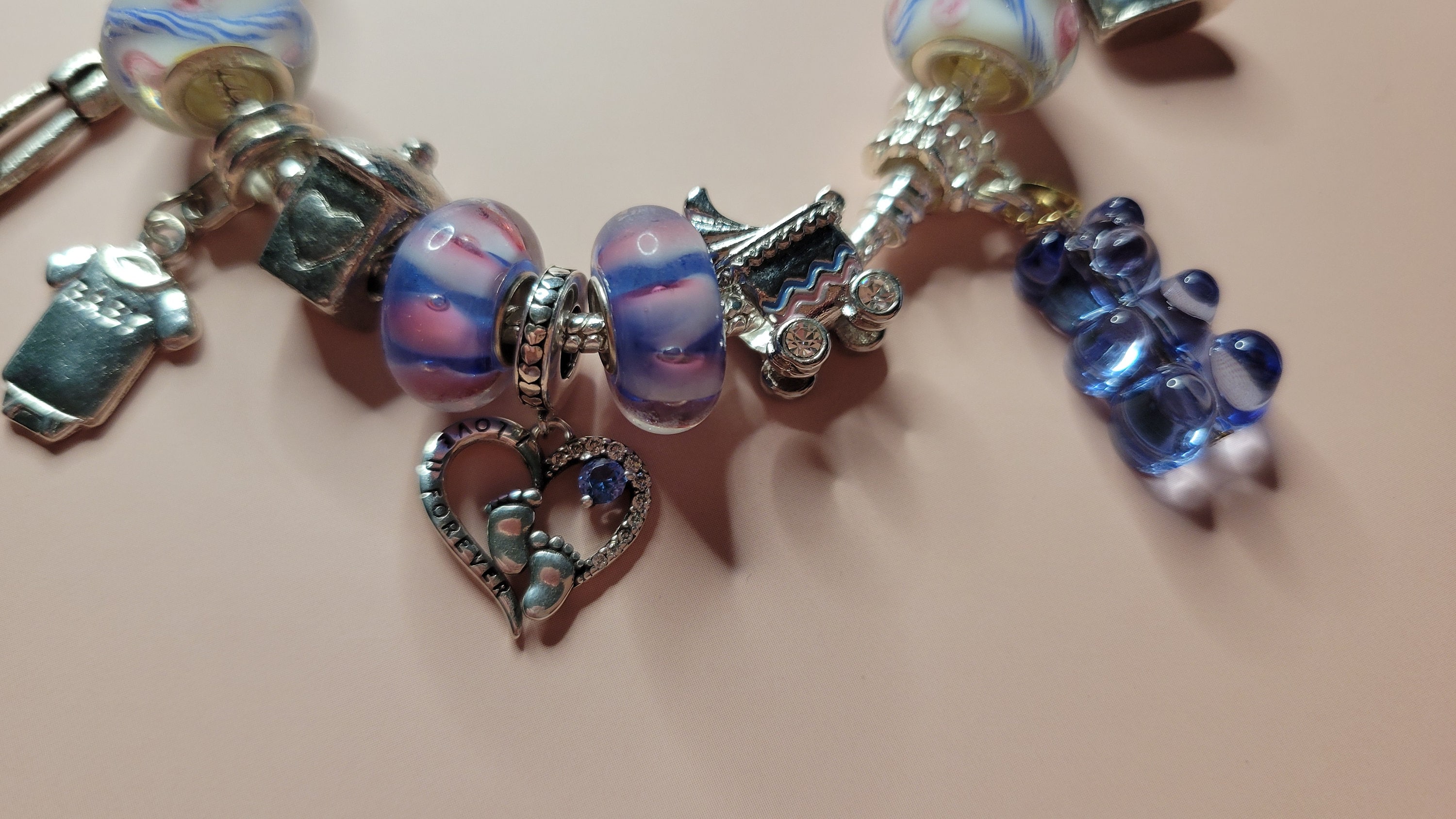 Its a BABY Boy ,pandora Style BRACELET - Etsy