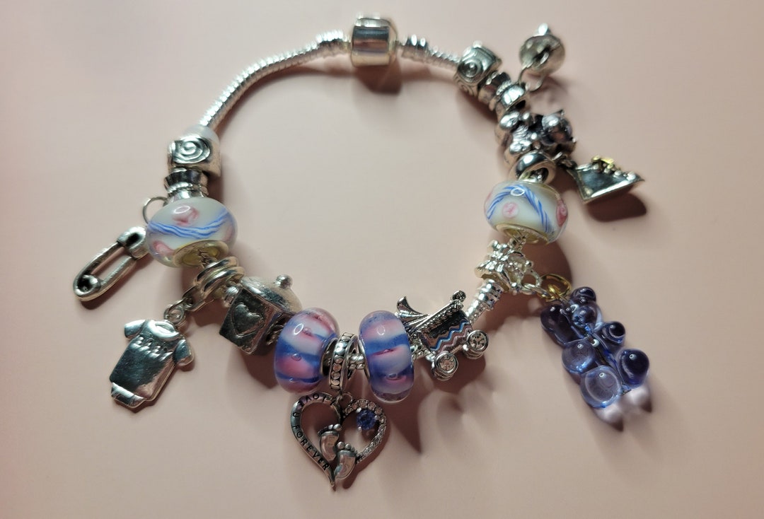 Its a BABY Boy ,pandora Style BRACELET - Etsy