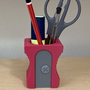 Novelty Pencil Sharpener Desk Tidy - Etsy UK
