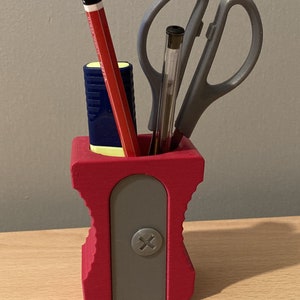 Novelty Pencil Sharpener Desk Tidy - Etsy UK