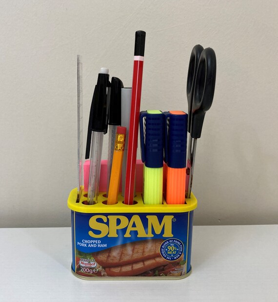 SPAM Can Desk Tidy Converter for Pens Pencils Highlighters - Etsy