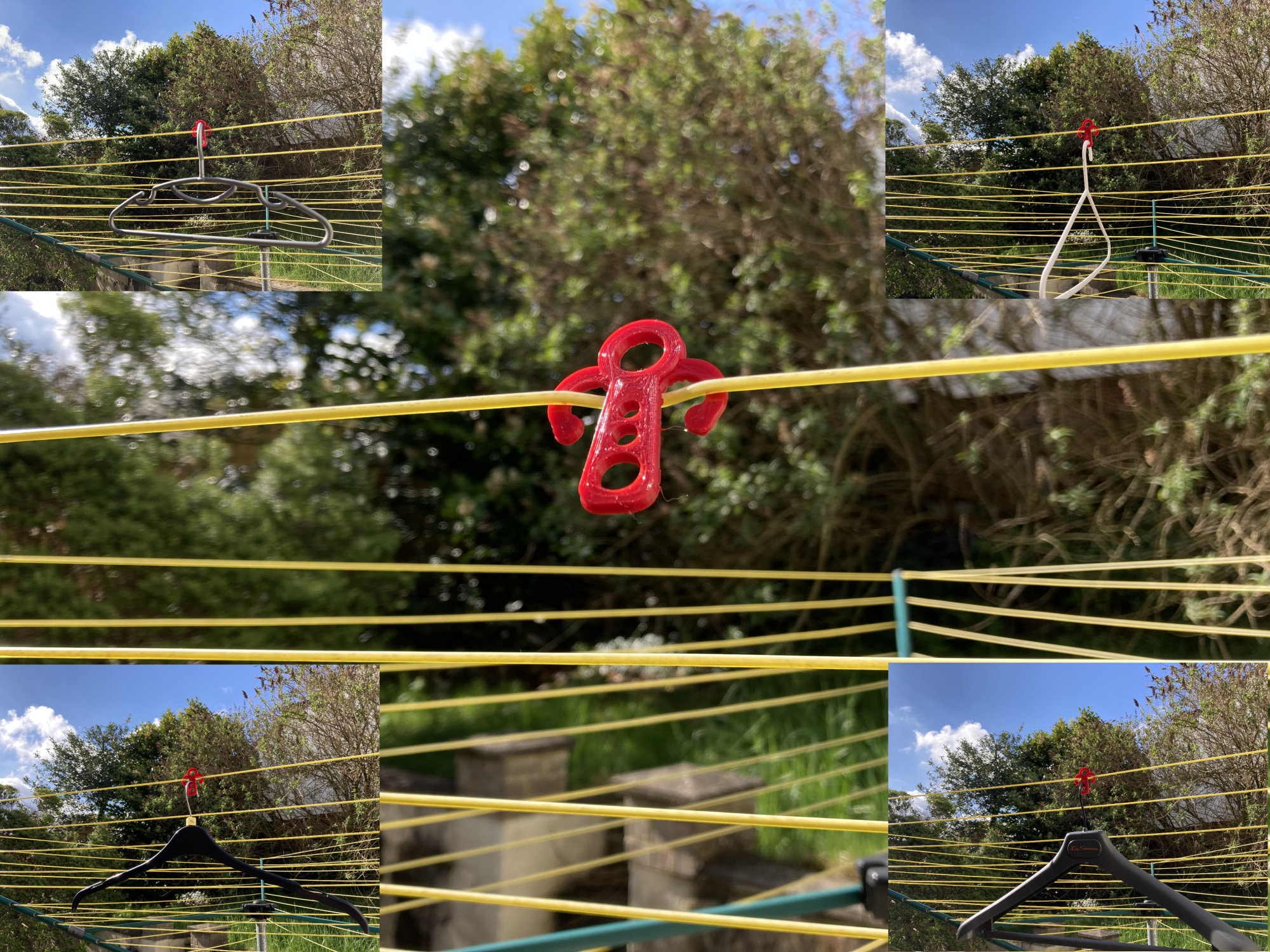 Washing Line Multi Sizes Coat Hanger Hooks/pegs - Etsy