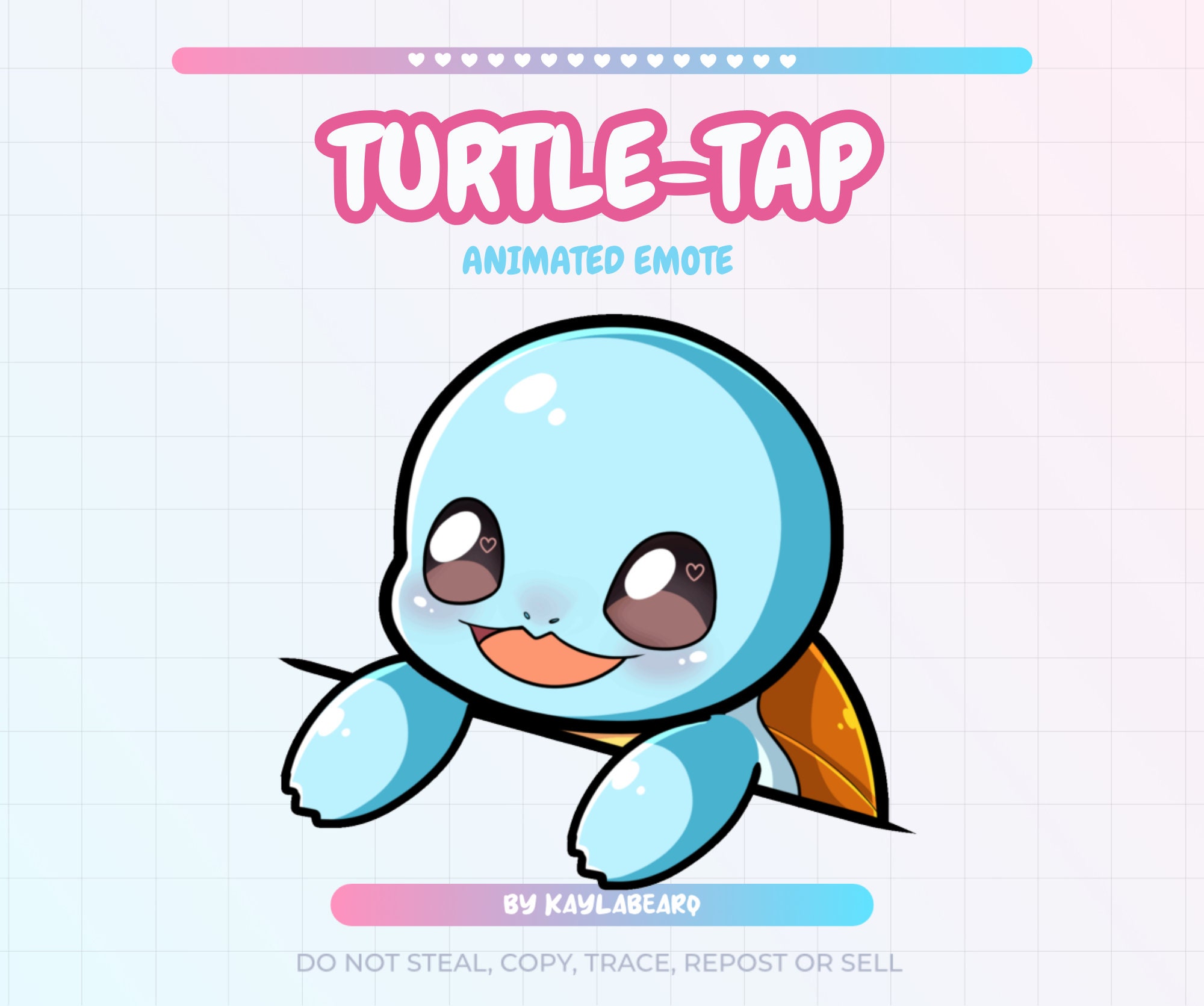 ANIMATED Turtle-tap Emote | Twitch Youtube Discord | Emotes Stream ...