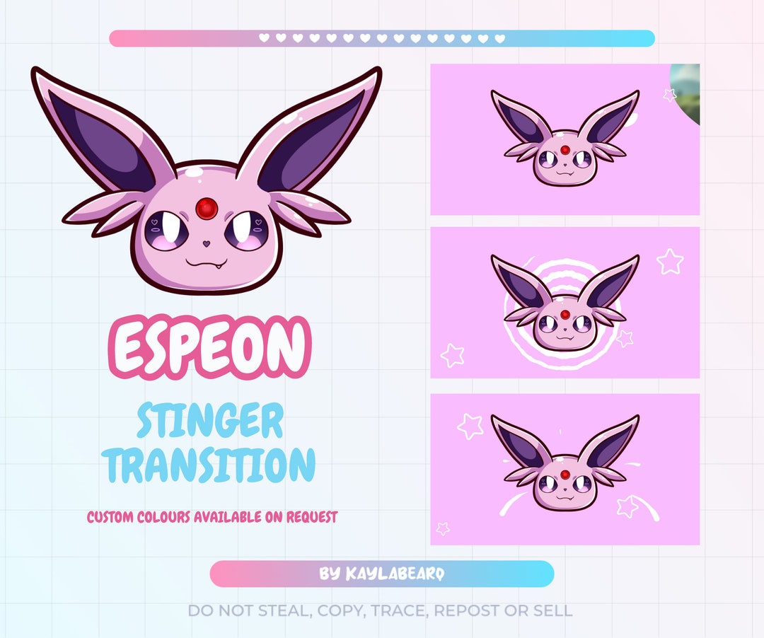 Animated Eve-espi Transition for Twitch Streamers - Ready to Use on OBS ...