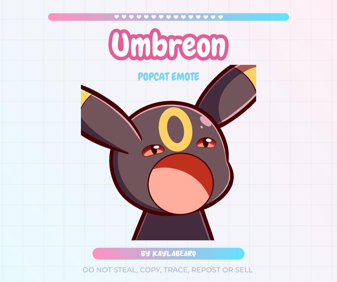 ANIMATED Umbre-pop Emote | Twitch Youtube Discord Kick | Twitch Alert ...