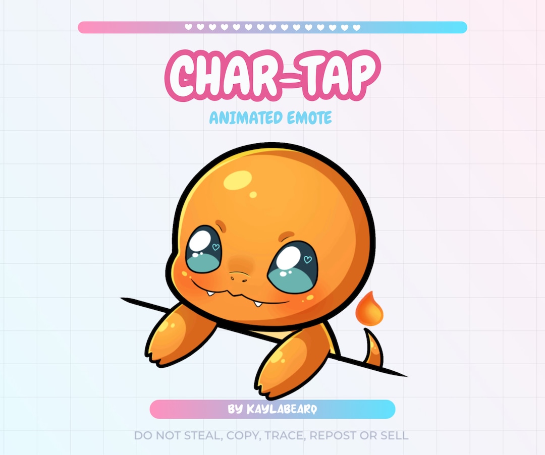 ANIMATED Char-tap Emote Twitch Youtube Discord Emotes Stream Graphics ...