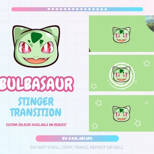 Animated Bulba Transition for Twitch Streamers Ready to Use on OBS ...
