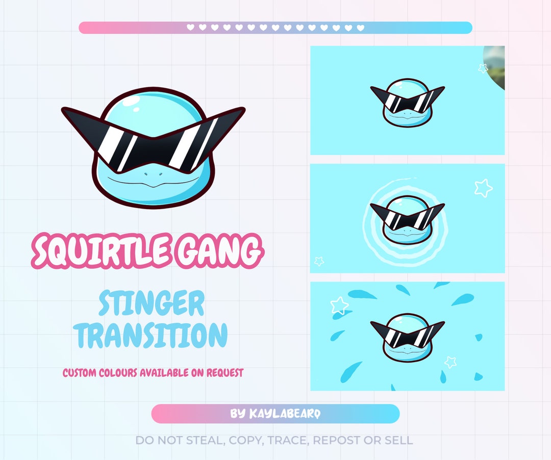 Animated Blue Turtle Transition for Twitch Streamers - Ready to Use on ...