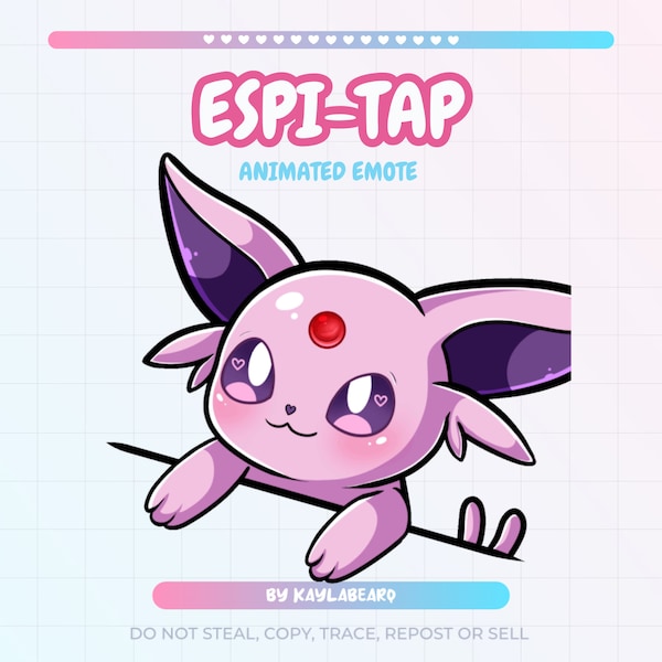 ANIMATED Shiny Mew-tap Emote Twitch Youtube Discord Emotes Stream ...