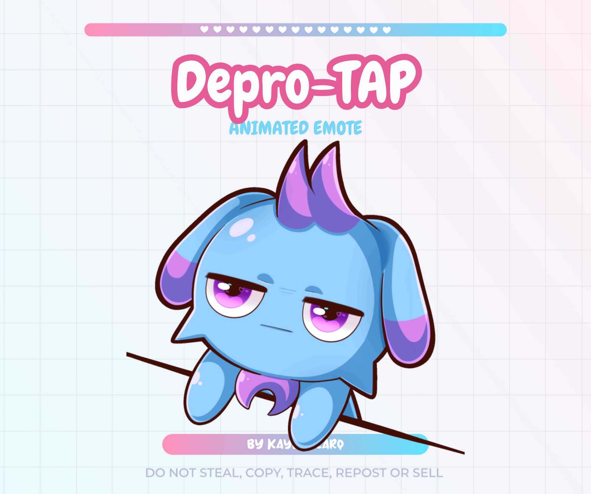ANIMATED Depro-tap Emote | Twitch Youtube Discord Kick | Emotes Stream ...