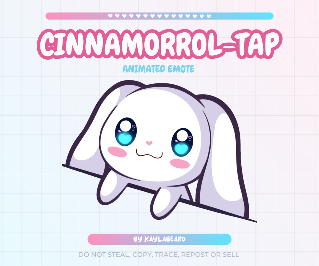 ANIMATED Cute Puppy-tap Emote | Twitch Youtube Discord Kick | Emotes ...