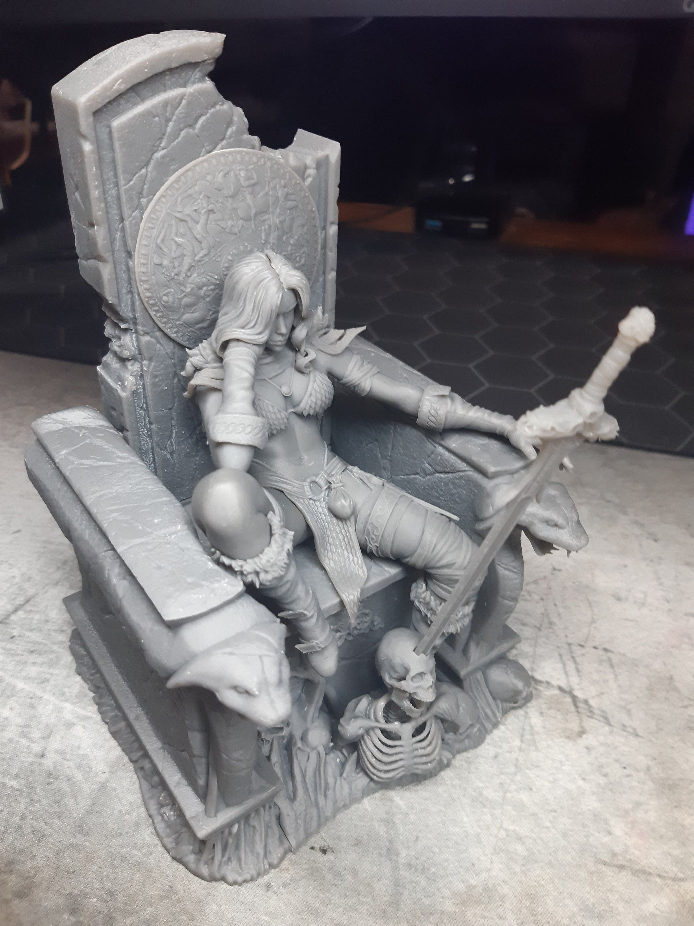 Red Sonja By Ca3d 3d Print 112 Scale Etsy