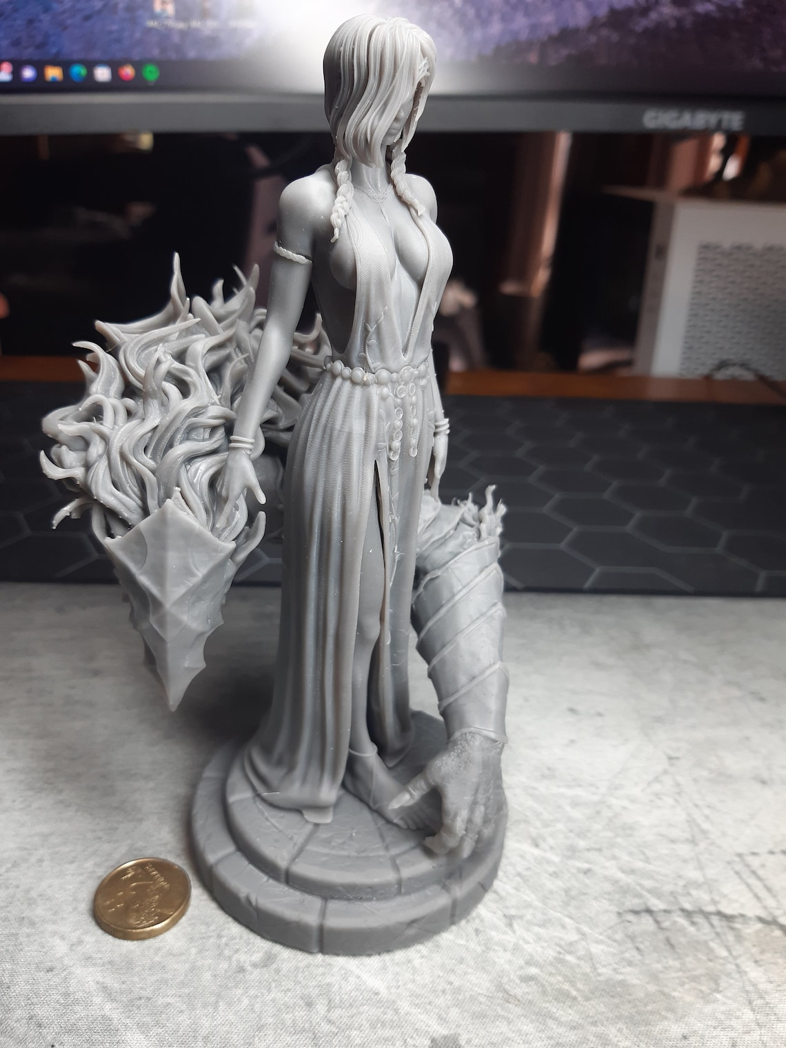 Queen Marika Elden Ring Fanart by Ca3d - 3D Print - 1/12 Scale - Etsy