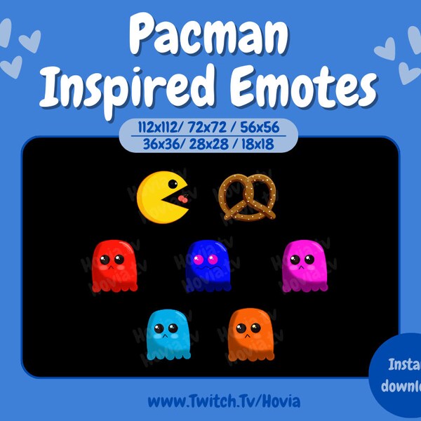 Pacman Twitch - Etsy
