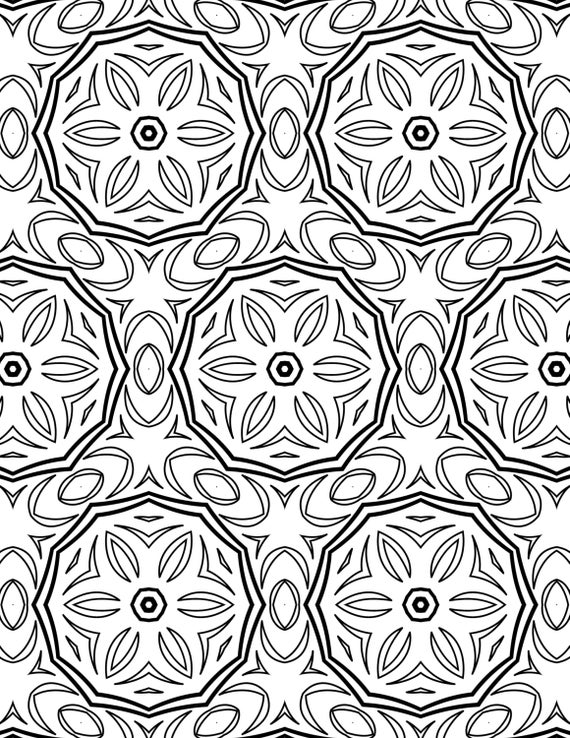 10 Digital Coloring Pages - Etsy
