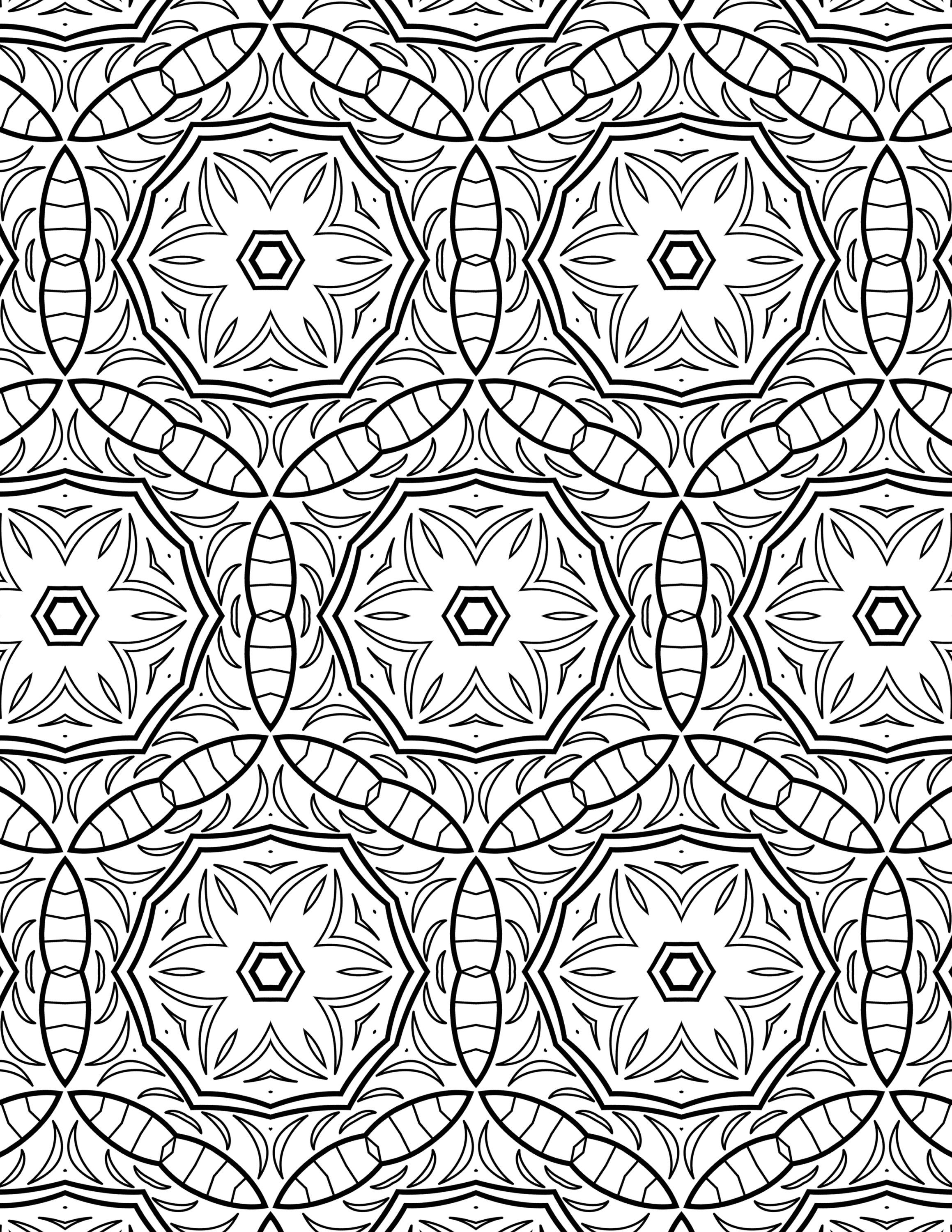 10 Digital Mandalas Coloring Pages. - Etsy