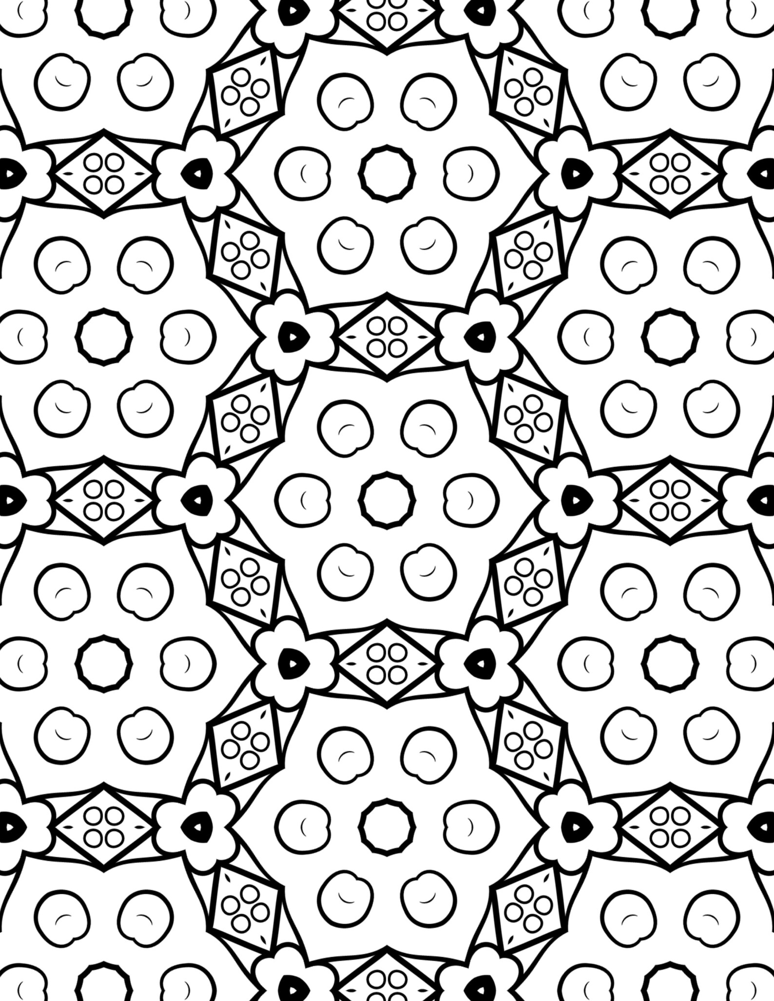 10 Digital Mandalas Coloring Pages. - Etsy