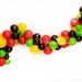 Cake Smash Digital Backdrop: Rasta Balloon Arch - Yellow, Red, Green ...