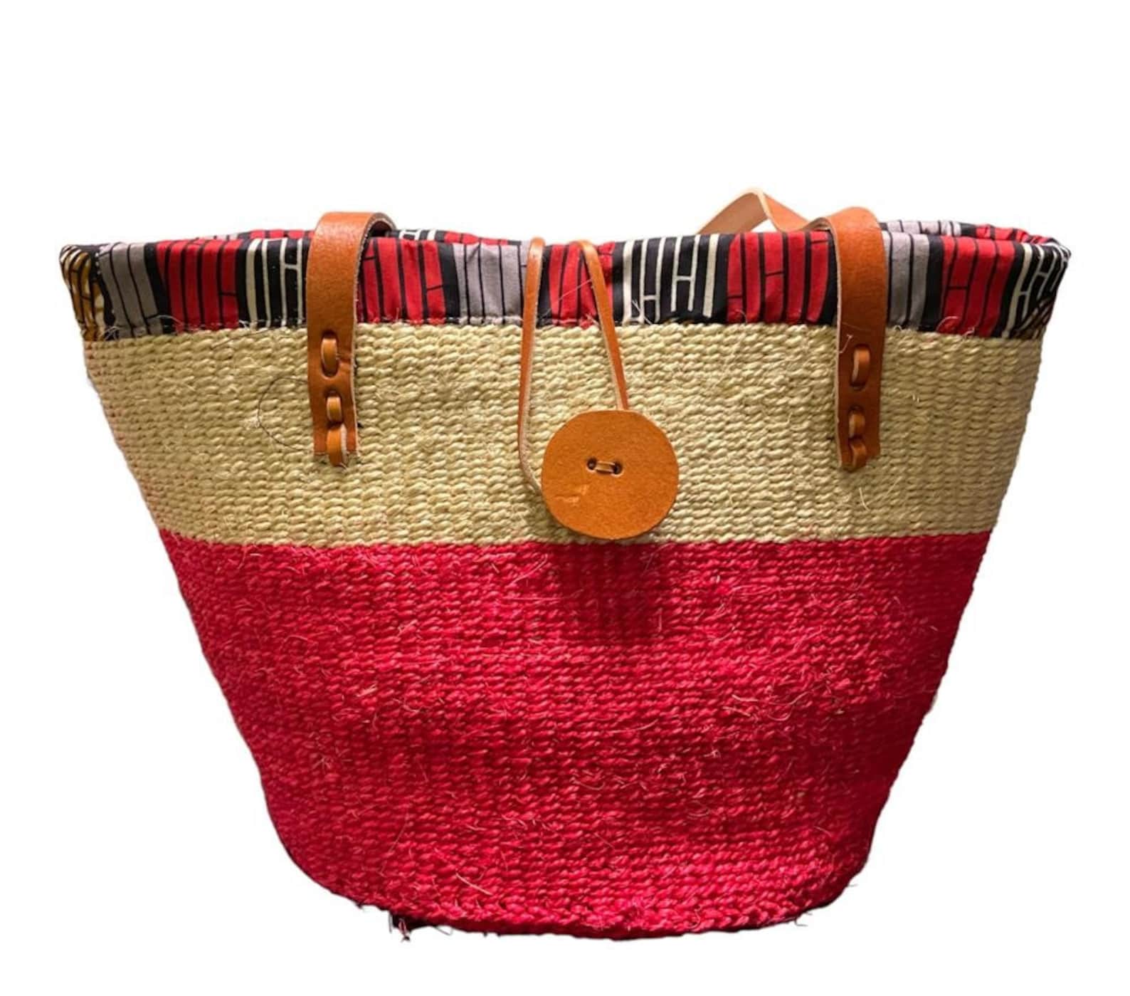 African Handwoven Sisal Bag/kiondo/chondo/basket - Etsy