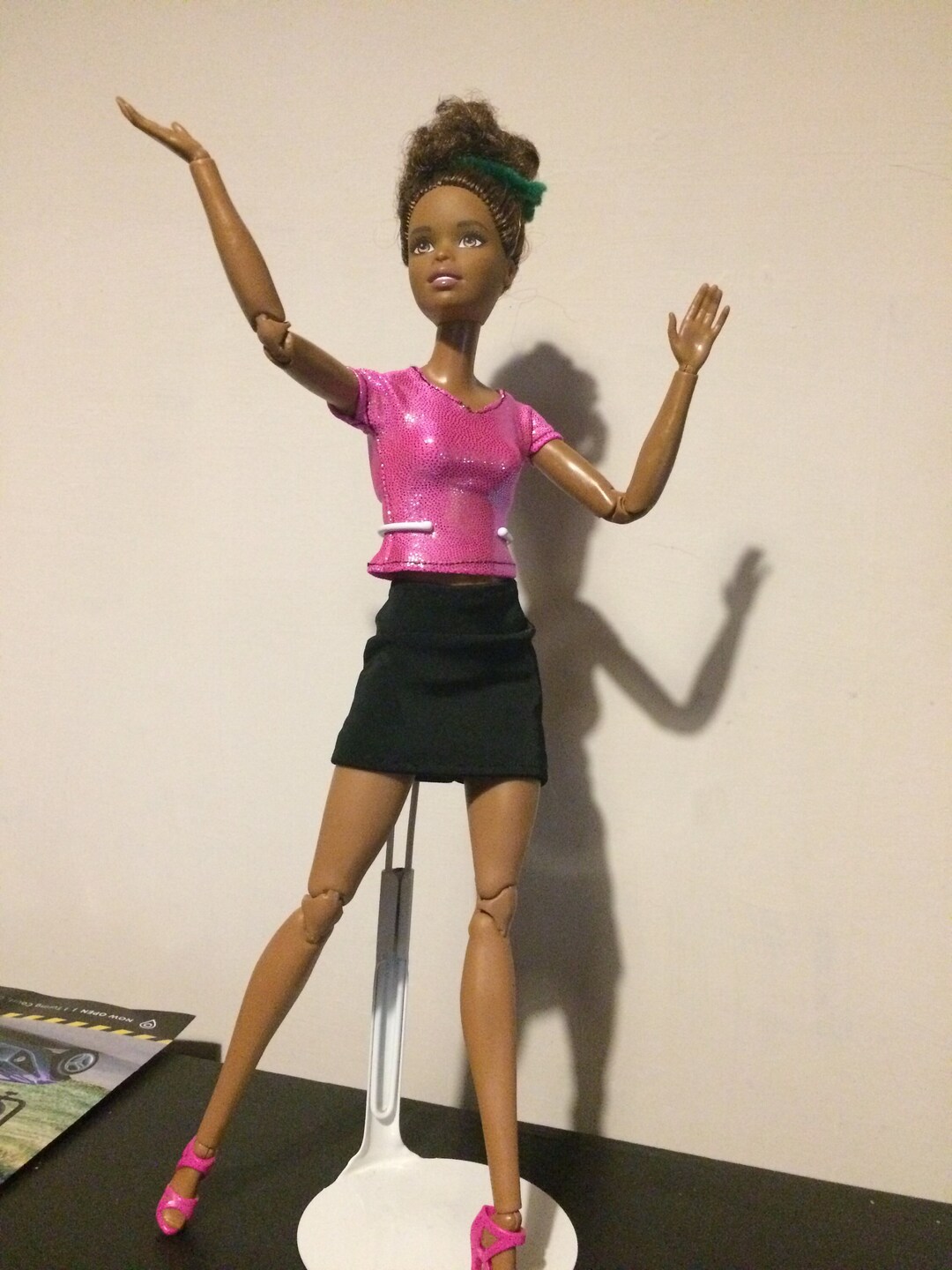 Modern Outfit for Contemporary Barbie Dolls Belly Button Body, Made to ...