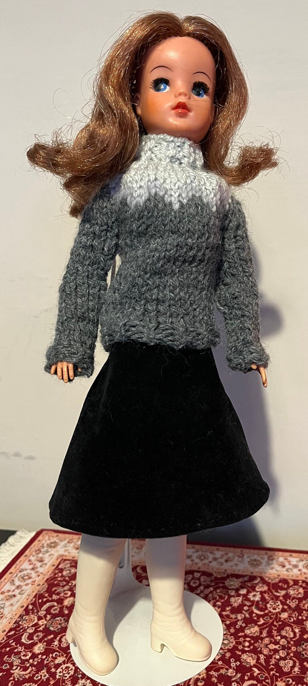 Two Piece Outfit for 30 Cm Fashion Dolls Likes Sindy, Tammy, Tressy ...
