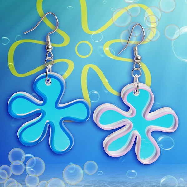 Spongebob Flower Svg - Etsy