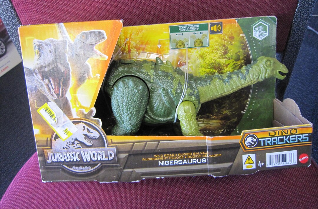 Jurassic World Nigersaurus - New Wild Roar - Etsy