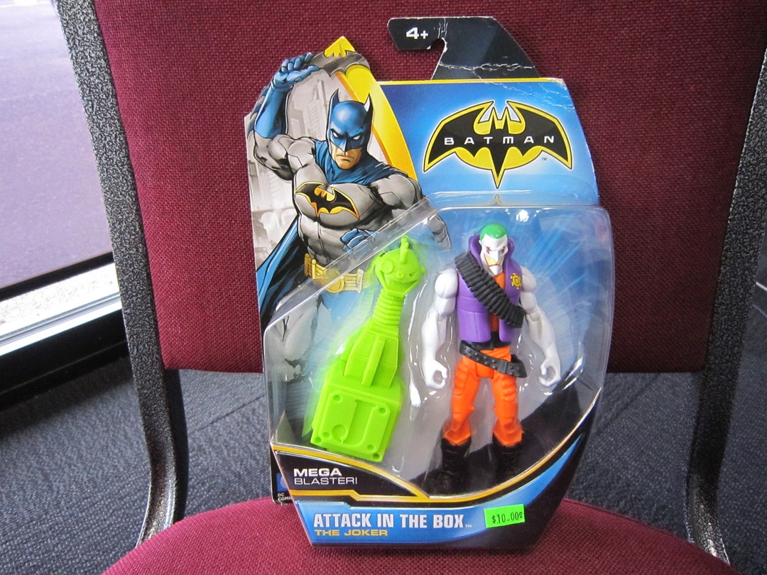 Batman Joker Figure Attack in the Box M.O.C. - Etsy