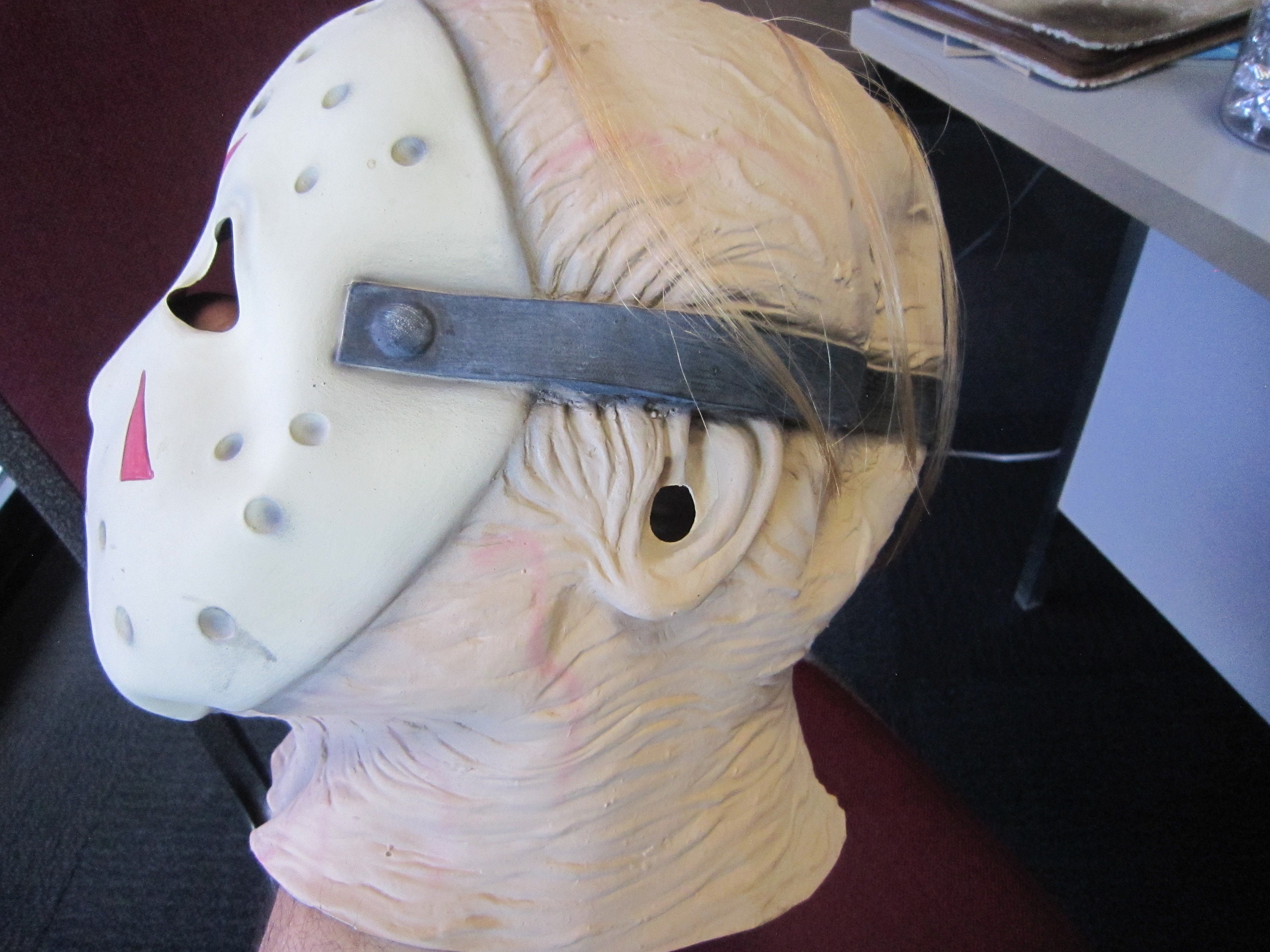 Jason Voorhees Latex Mask New Line Productions - Etsy